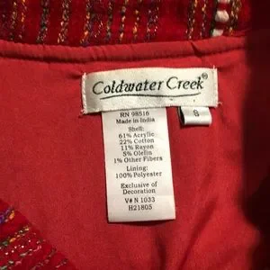 Coldwater Creek Rn 98516